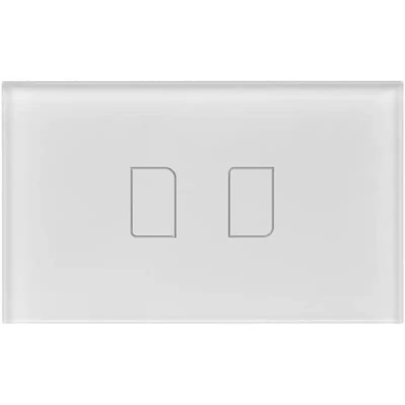 Broadlink TC2 Smart Wall Switch 2Gang Touch - Smart Security