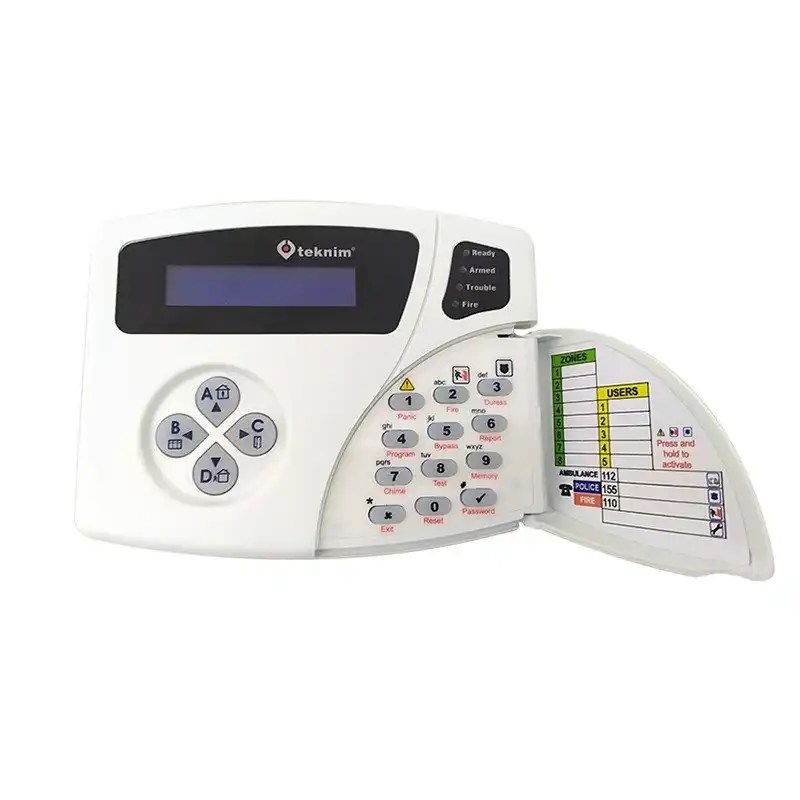TEKNIM VPC-301 LCD ALARM KEYPAD - Smart Security